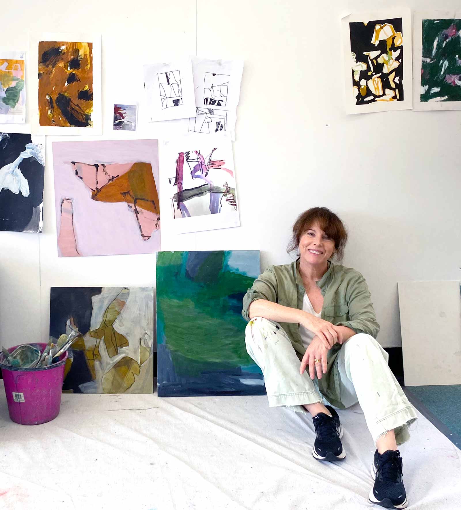 Sharon Candy Abstract Paintings | Sydney Australia